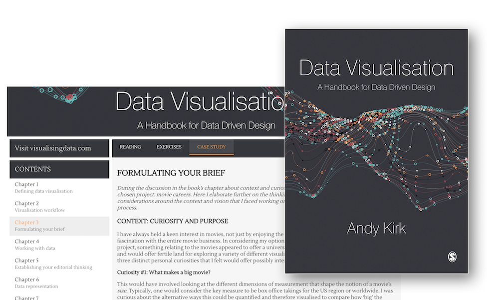 Launching my book's digital companion site - Visualising Data